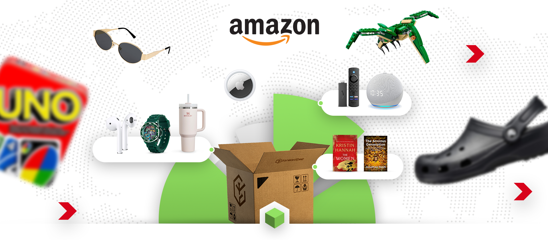 Best Selling Amazon Items | Ship with a Forwarding Address