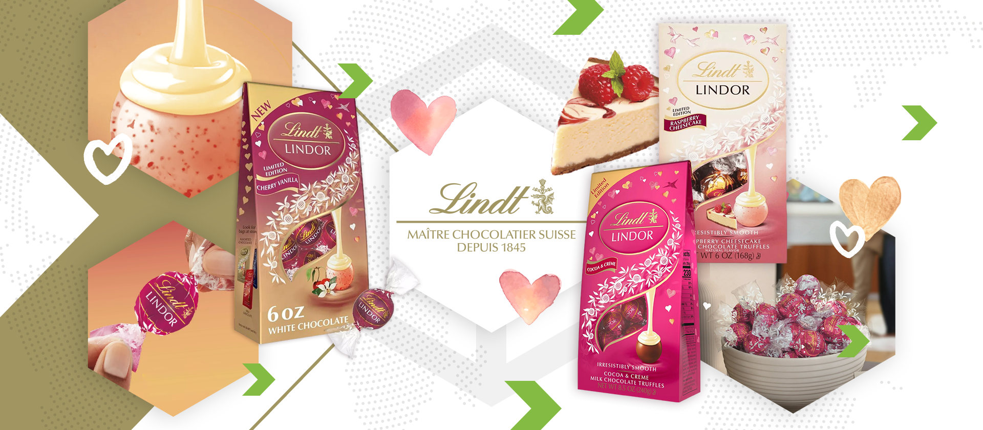 US-Exclusive V-Day Lindor Truffles | International Shipping