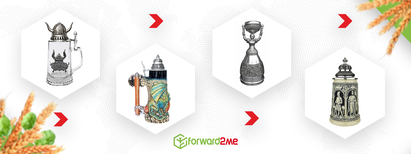 The Heritage of Beer Steins | Celebrate Oktoberfest with forward2me
