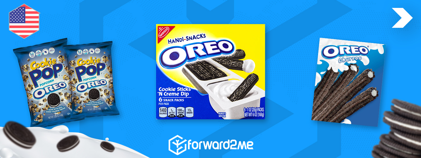 Shop US Exclusive Oreo Flavors and Varieties with forward2me