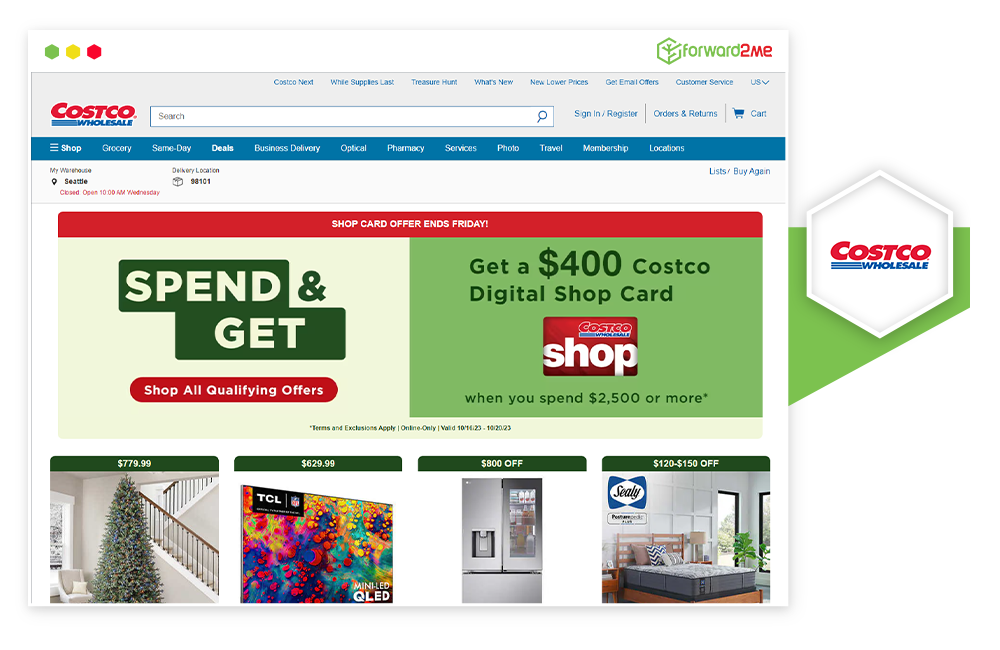 Top US Online Stores | Shop with a Forwarding Address